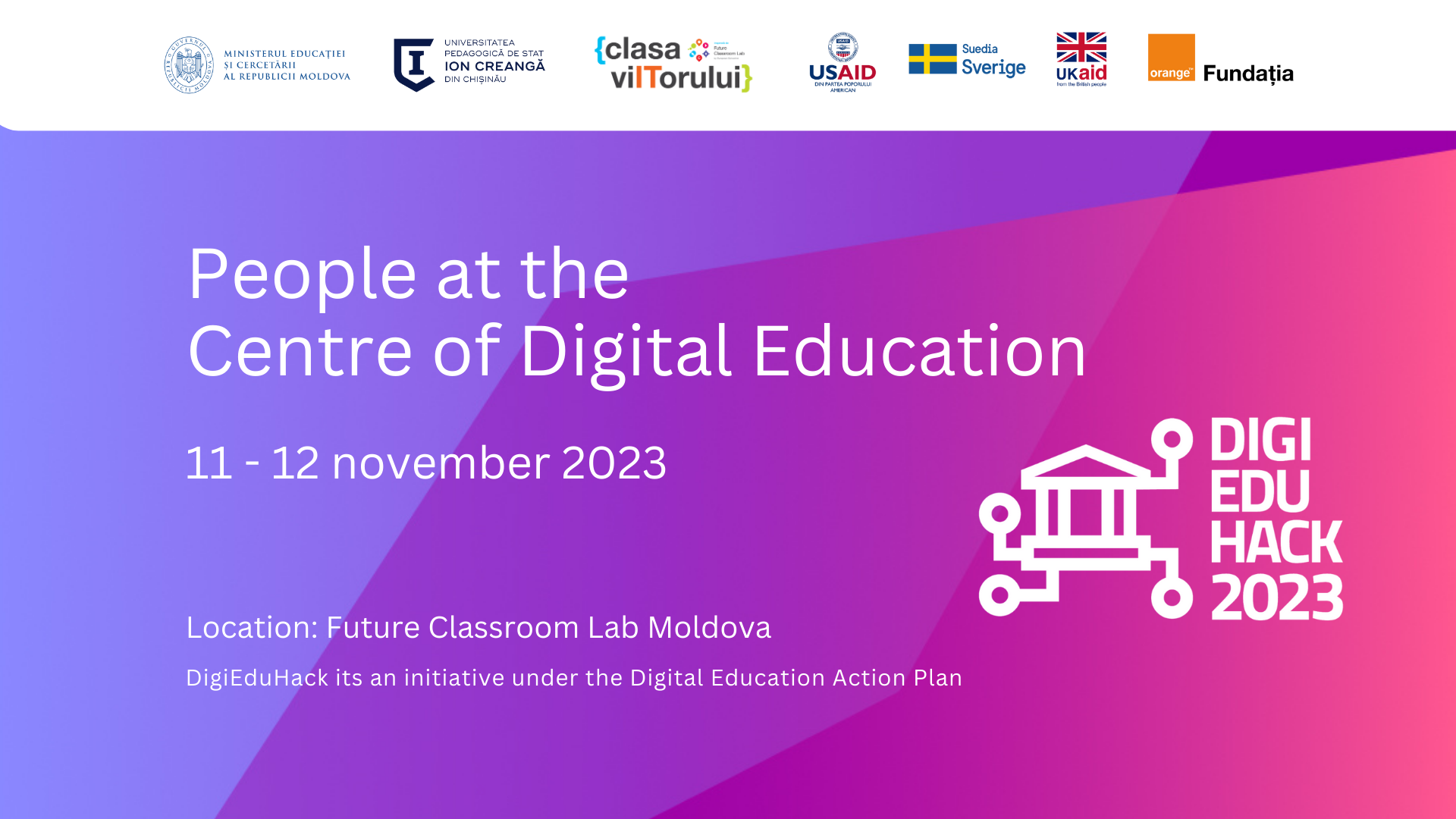 People at the Centre of Digital Education - DigiEduHack 2025