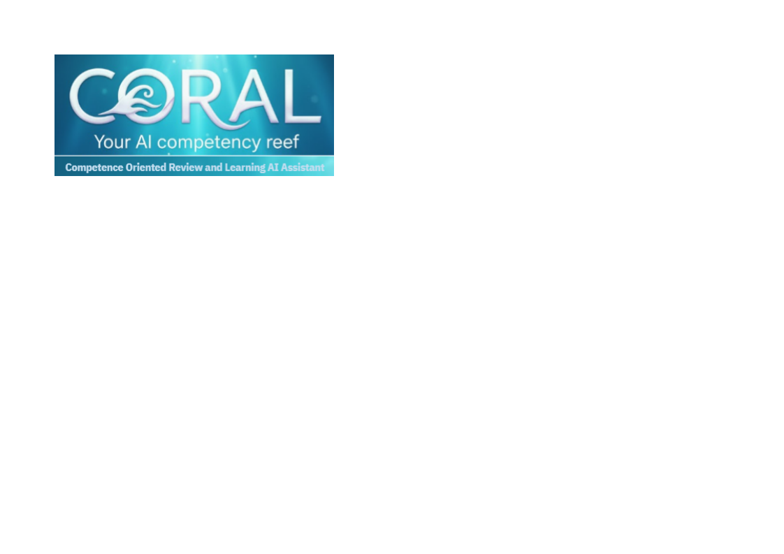 CORAL – Competence Oriented Review and Learning Assistant - DigiEduHack ...
